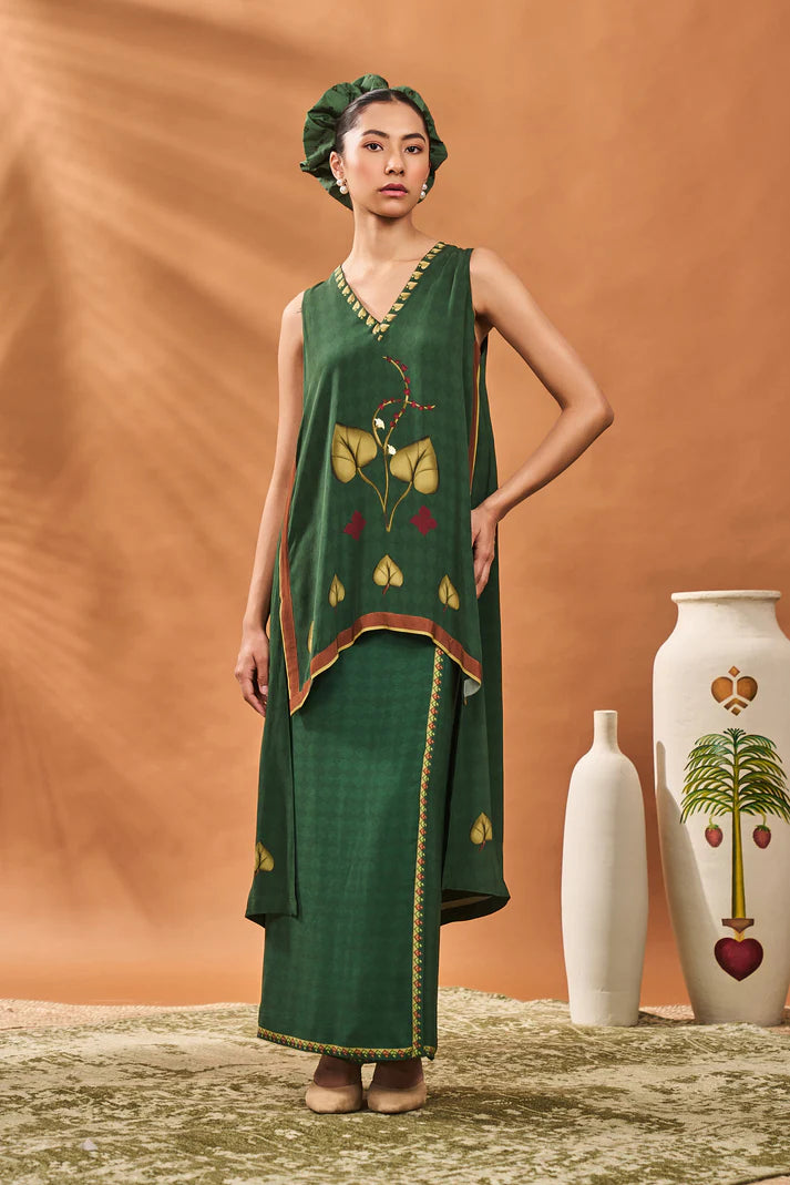 GREEN CLOVER CHECKS FUSION SET