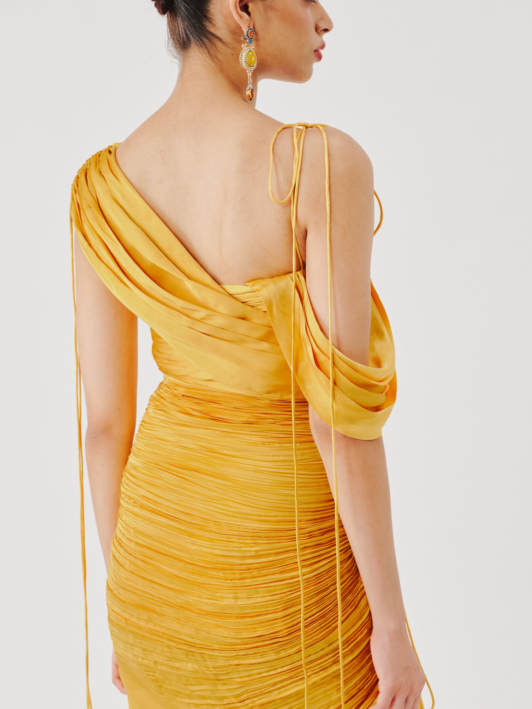 Yellow Ray Dress | The Mahal